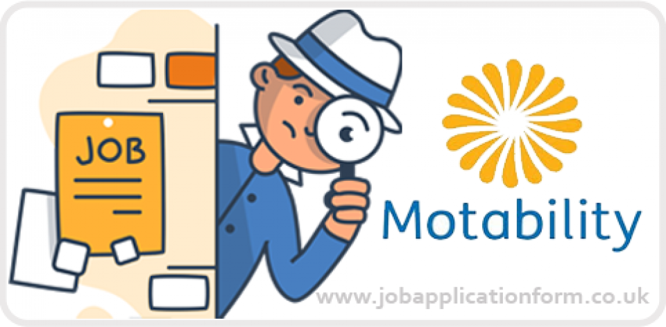 Motability Application Online & PDF Form 2024 - Job Application Forms